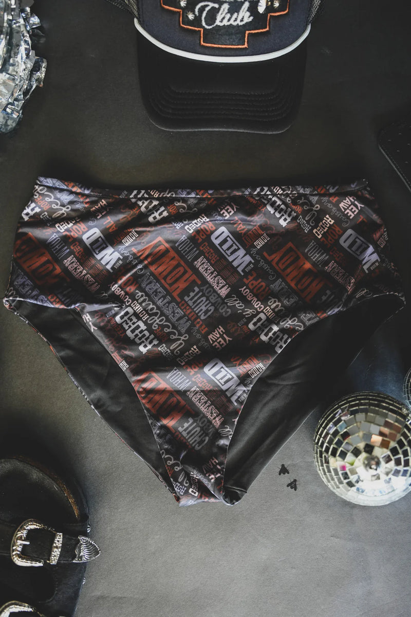 Retro Western Reversible Swimsuit Bottoms | Ella’s Arrow