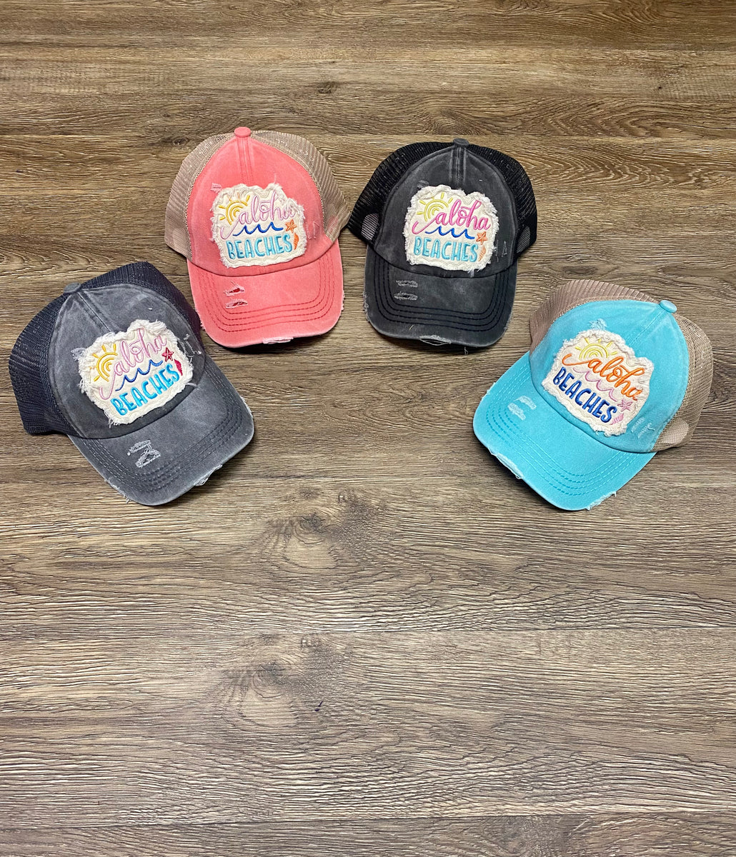 C.C. Brand Aloha Beaches Patch Cap | Ella’s Arrow